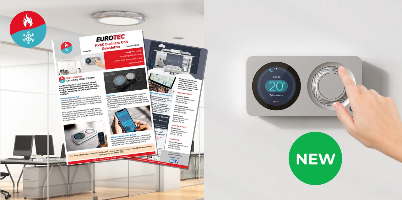 Eurotec HVAC Newsletter, January 2023 - Eurotec