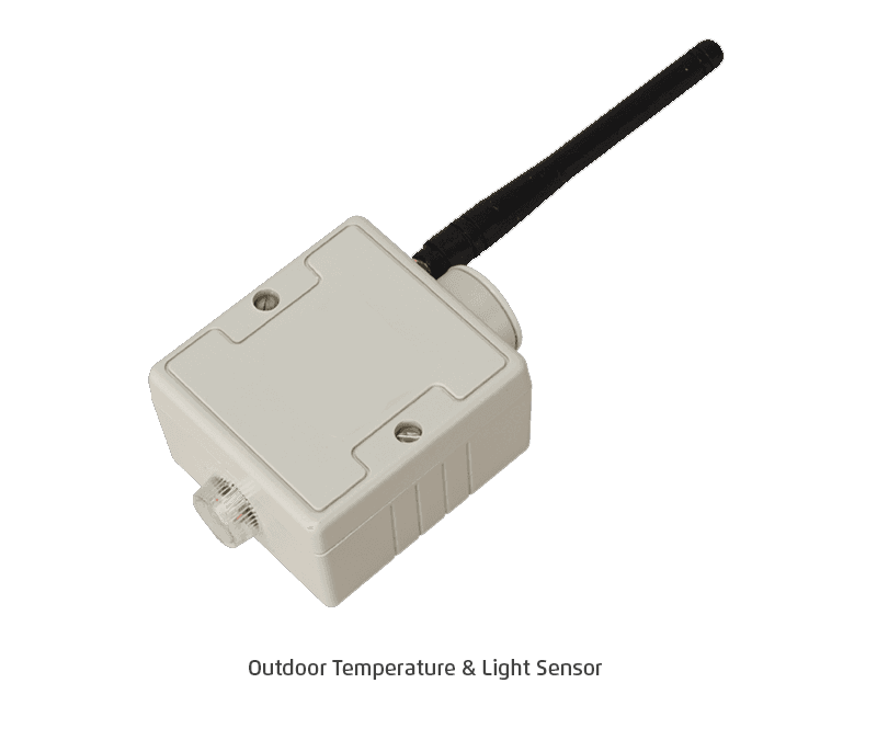 Outdoor Temperature and Light Sensor - Eurotec